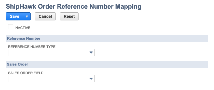 How to map order references from Netsuite to ShipHawk