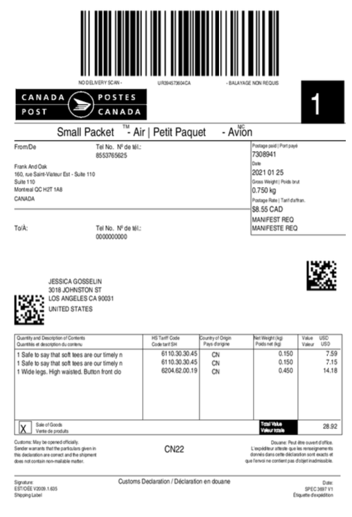 Supported International Functionality in ShipHawk