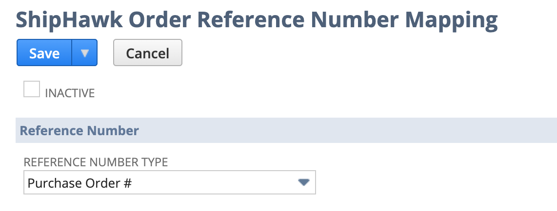 How to map purchase order numbers to ShipHawk shipping labels